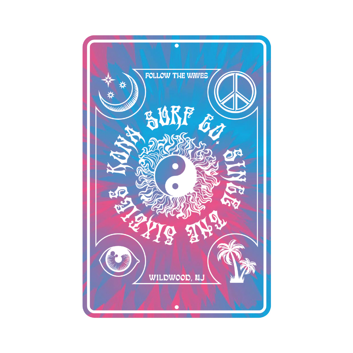 Tarot Card Tin Sign – Kona Surf Co