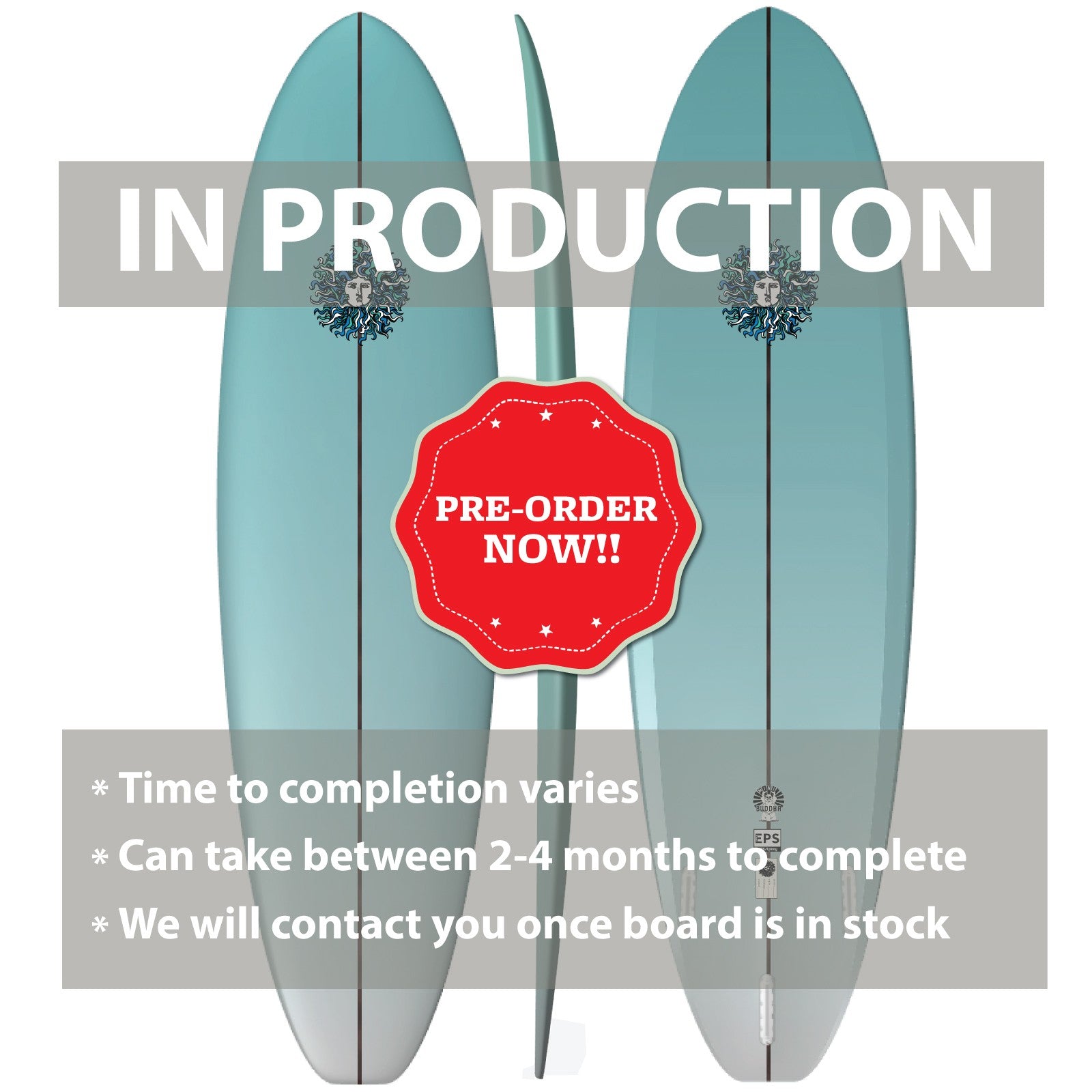 Mini Buddha EPS Series Surfboard – Kona Surf Co