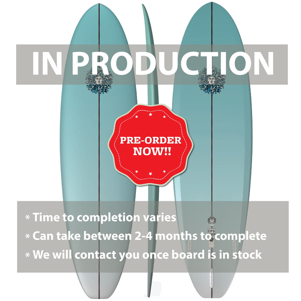 Mini Buddha EPS Series Surfboard – Kona Surf Co